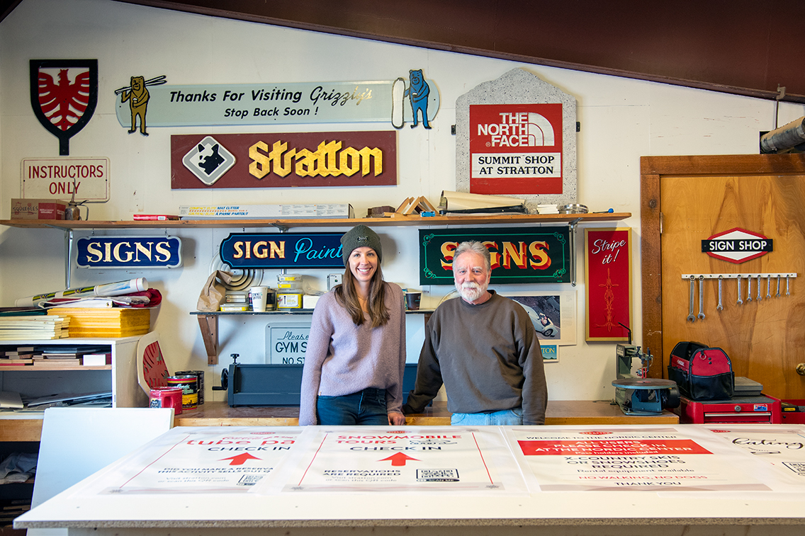 Stratton Mountain Signs and Archives | Happy Vermont Podcast